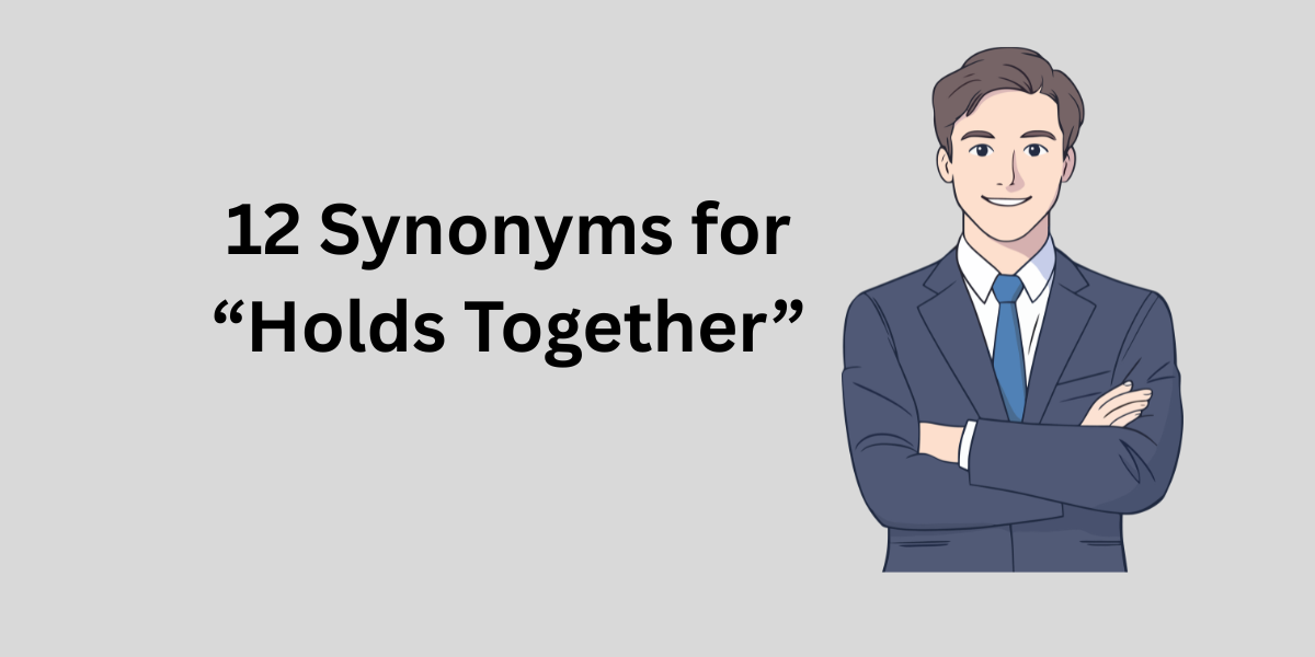 12 Synonyms for “Holds Together” – Explained in Depth